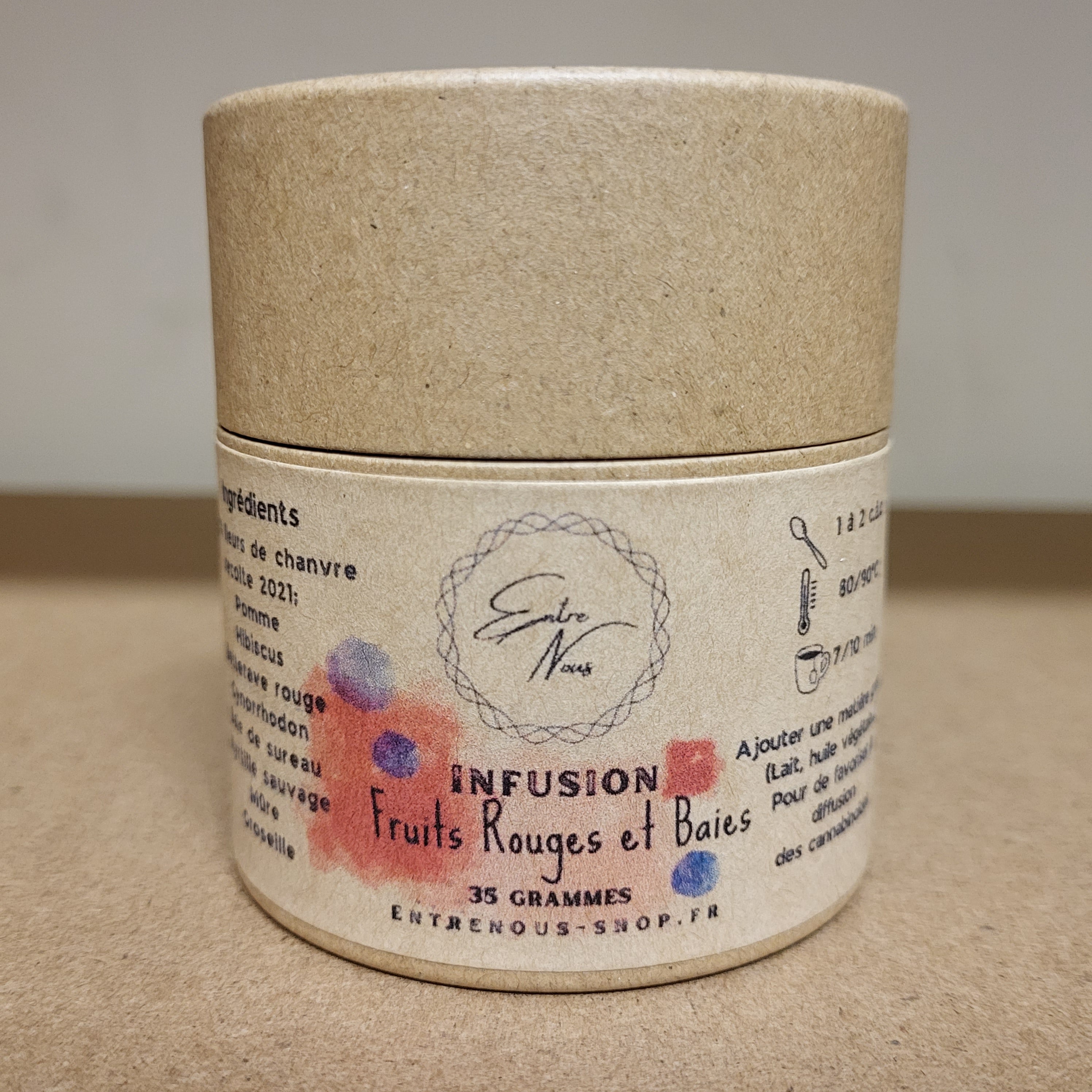 Infusion Fruits rouges et baies – Entrenous-shop
